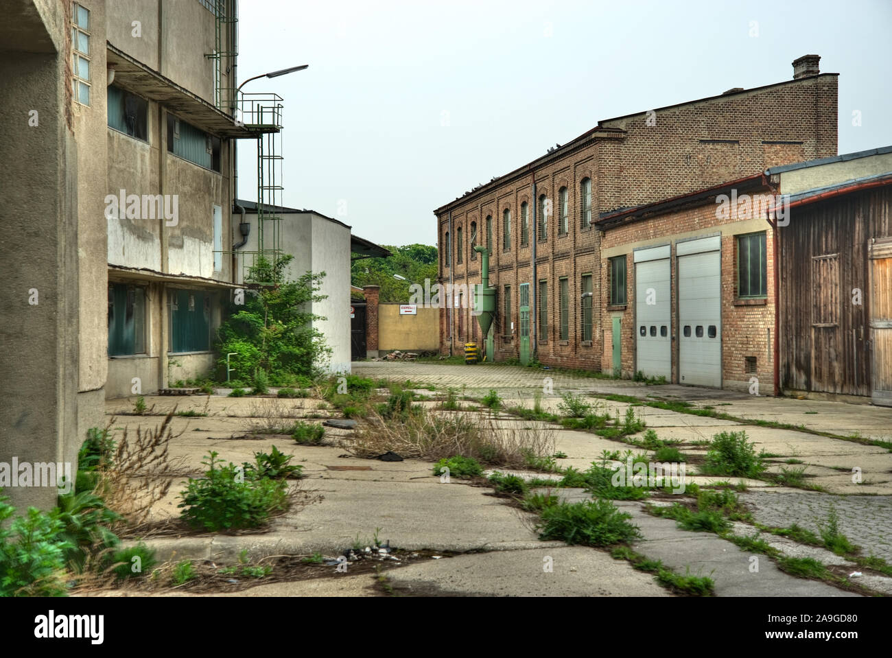 Wien, ehemalige Konservenfabrik Inzersdorfer Stock Photo - Alamy