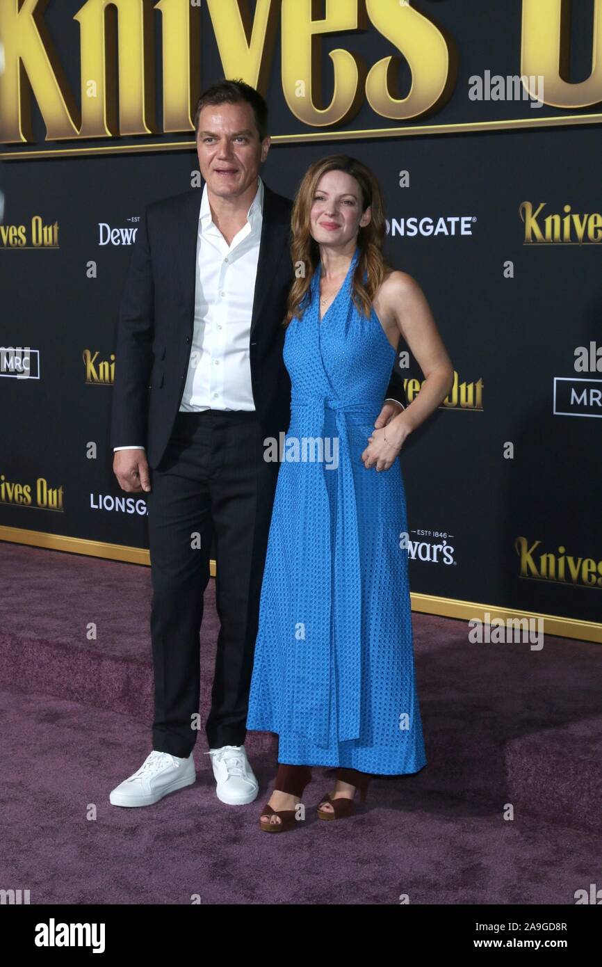 Los Angeles, CA. 14th Nov, 2019. Michael Shannon, Kate Arrington at ...