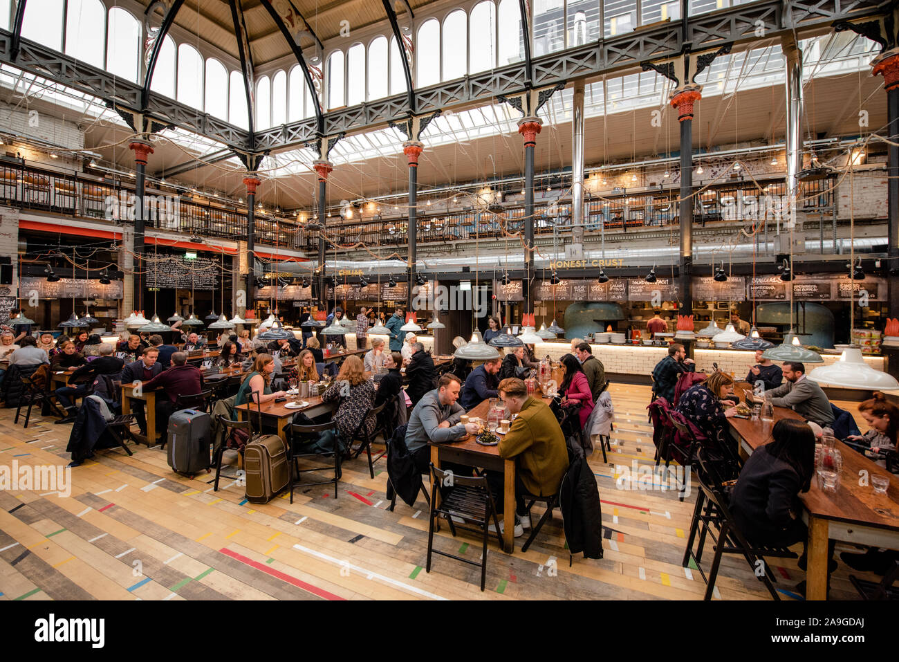 Mackie Mayor. Northern Quarter. Manchester Stock Photo - Alamy