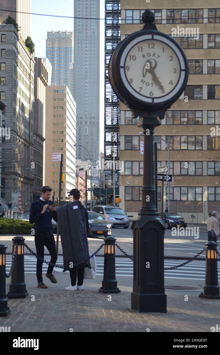New York City street view, NYC, USA Stock Photo - Alamy