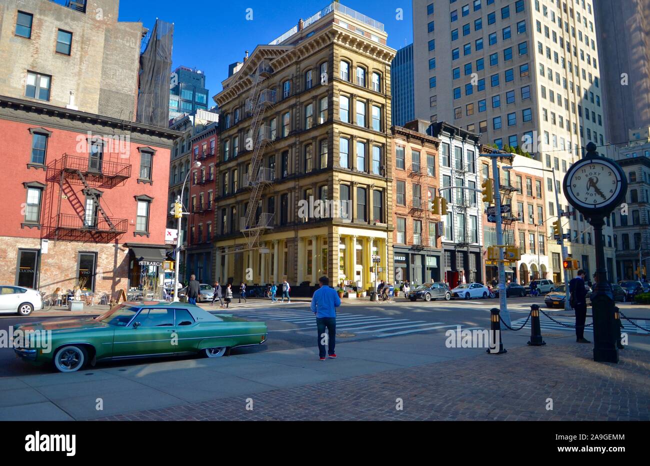 New York City street view, NYC, USA Stock Photo - Alamy