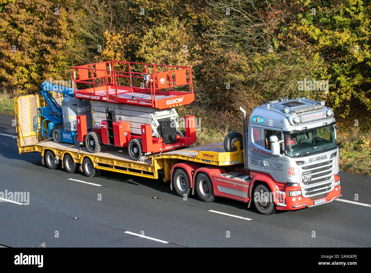 DE Mitchell Haulage delivery trucks, lorry, transportation, truck ...