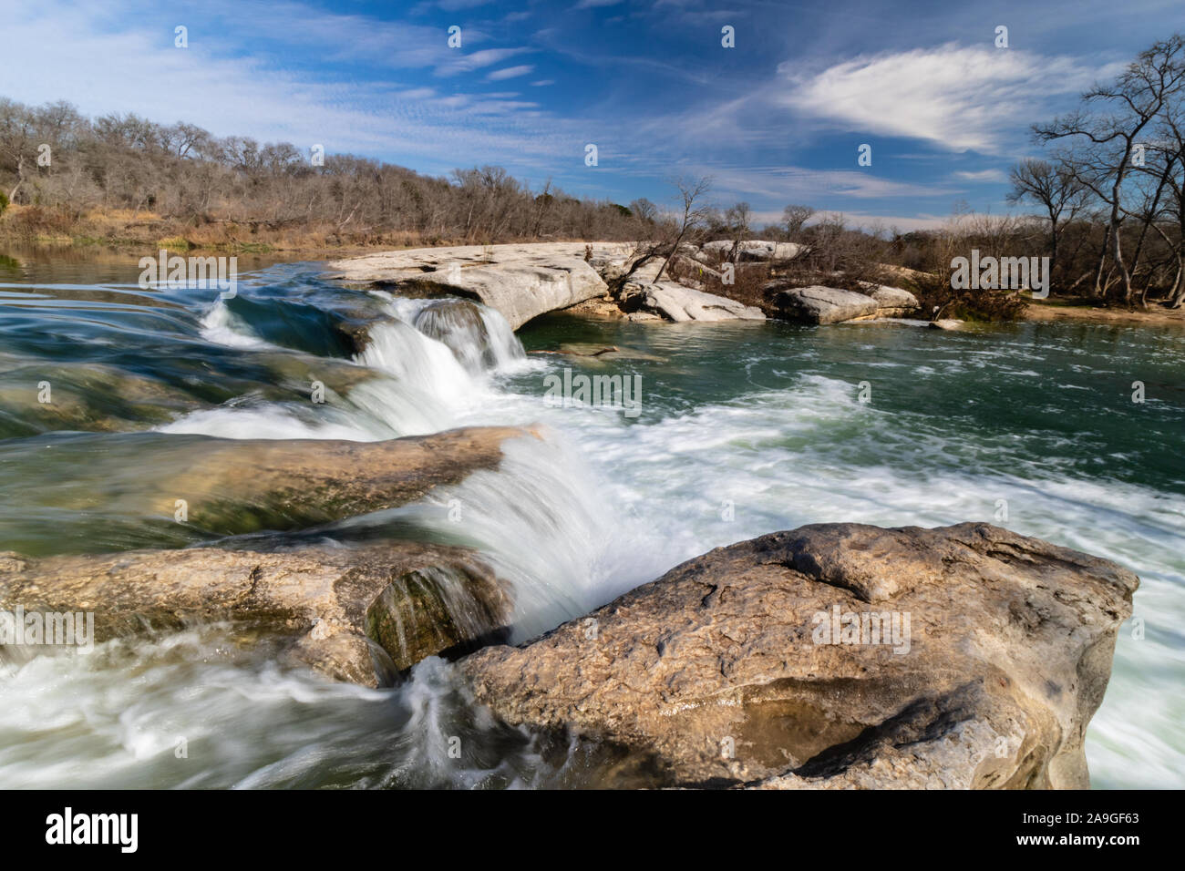 McKinney Falls in Austin Texas Stock Photo - Alamy