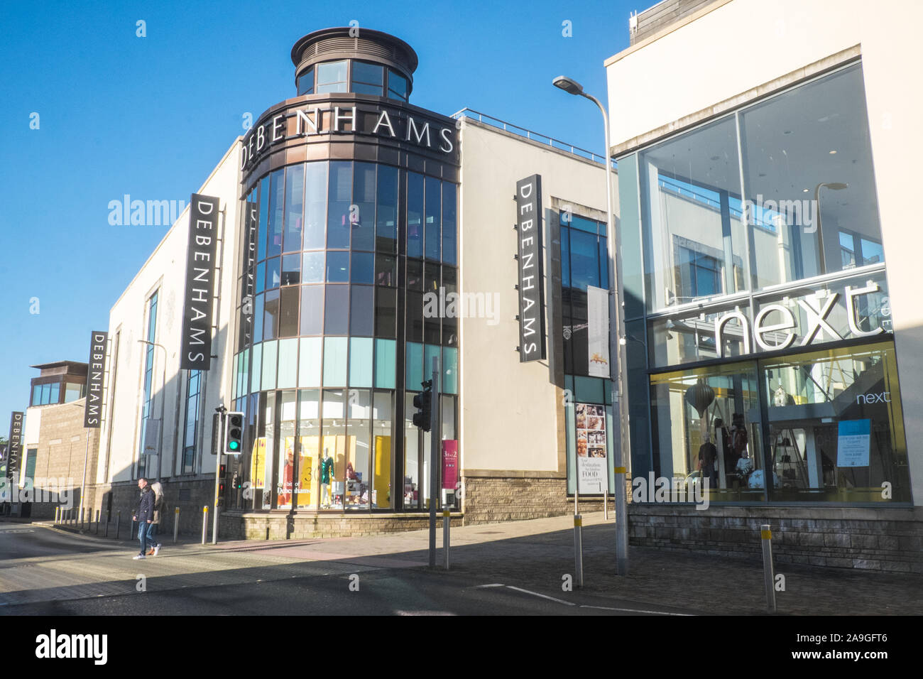 Carmarthen high street hi-res stock photography and images - Alamy