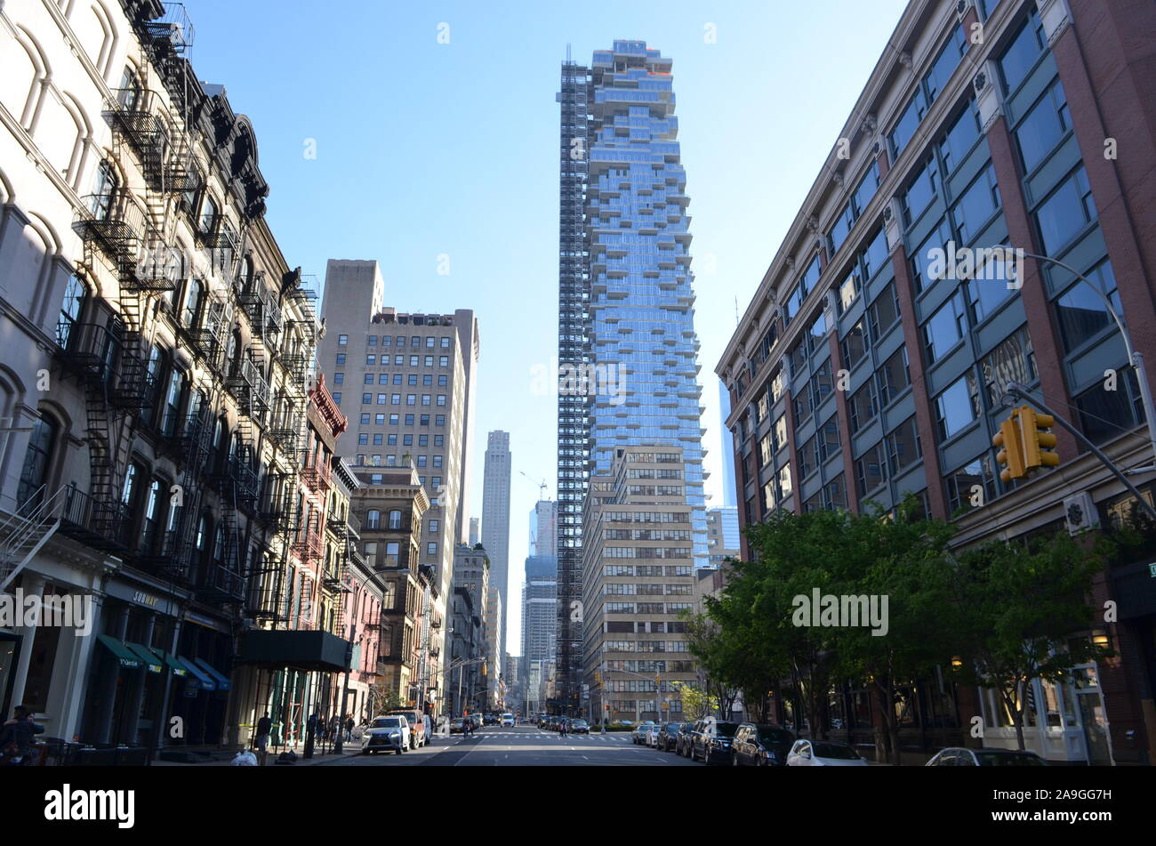New York City street view, NYC, USA Stock Photo - Alamy
