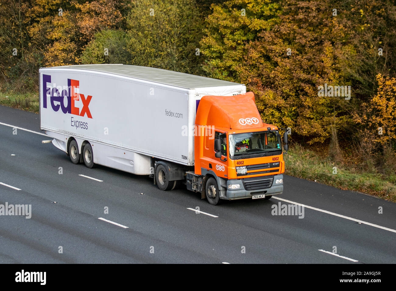FedEx Express Haulage delivery trucks, lorry, transportation, truck ...
