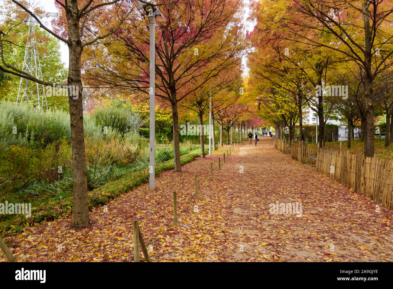 Paris, Stadtentwicklungsgebiet Clichy-Batignolles, Parc Martin Luther ...
