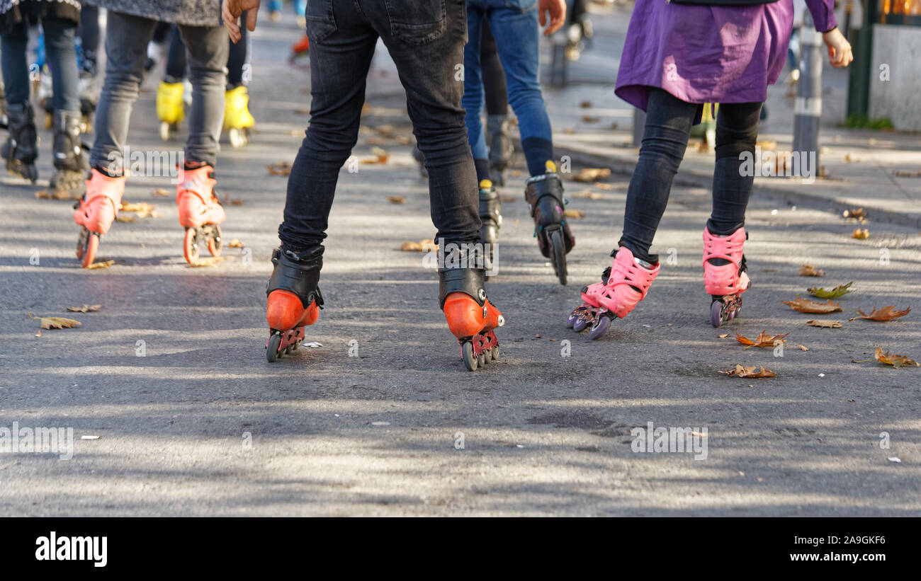 Rollerblading activities hi-res stock photography and images - Alamy