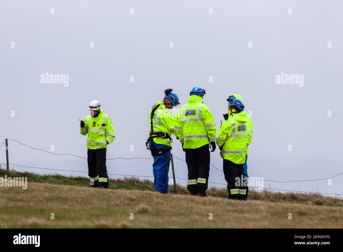Hm coastguard crew hi-res stock photography and images - Alamy