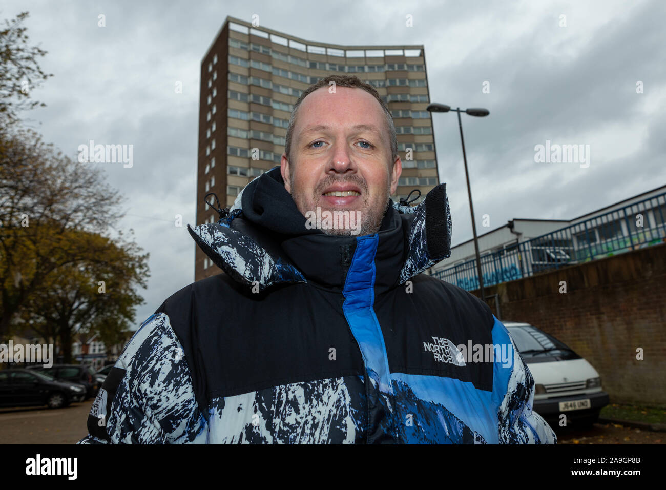 Josh Cole, film director and political activist, films in Southend on ...