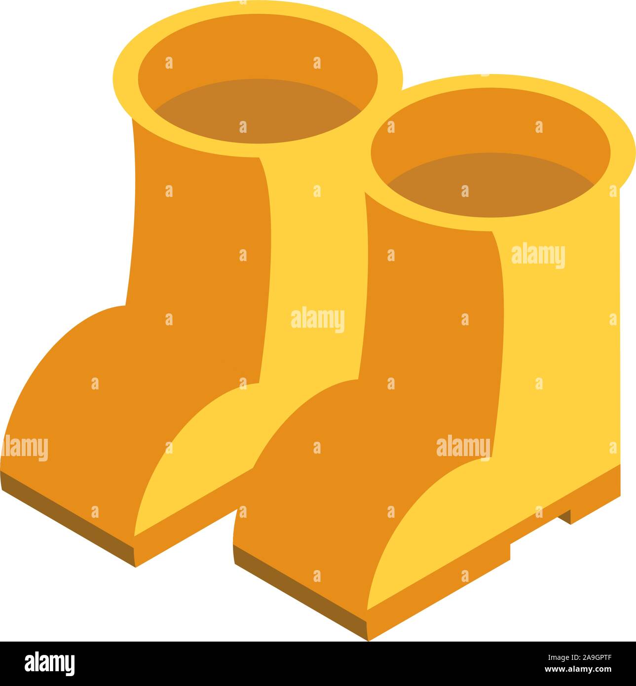 nice boots on white background vector illustration design Stock Vector ...