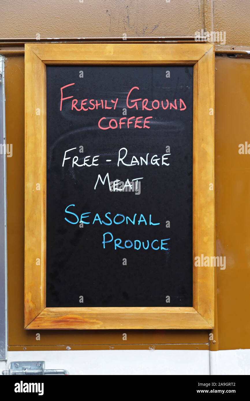 Daily menu hi-res stock photography and images - Alamy