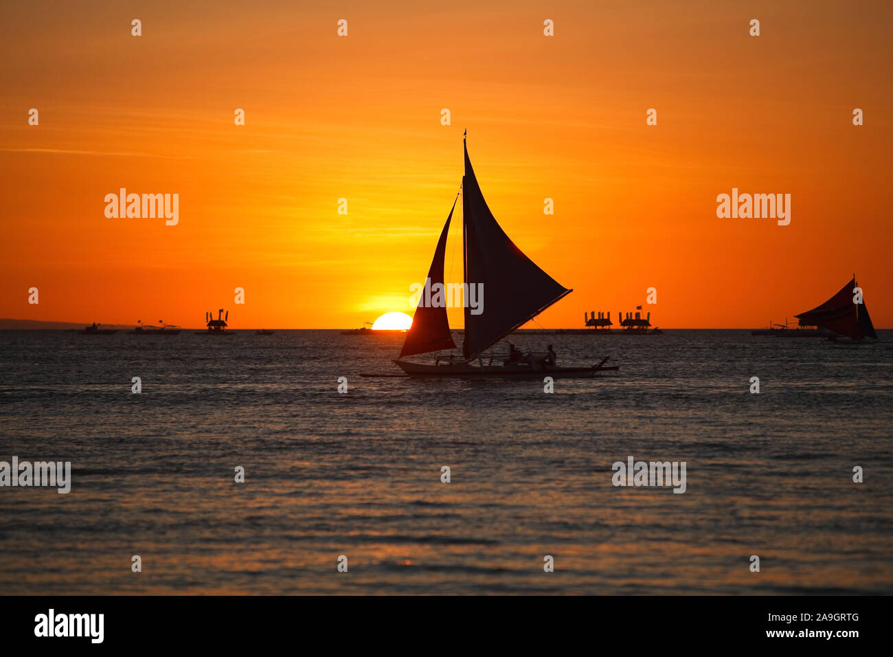 Boracay, Phillippinen, Insel Stock Photo - Alamy
