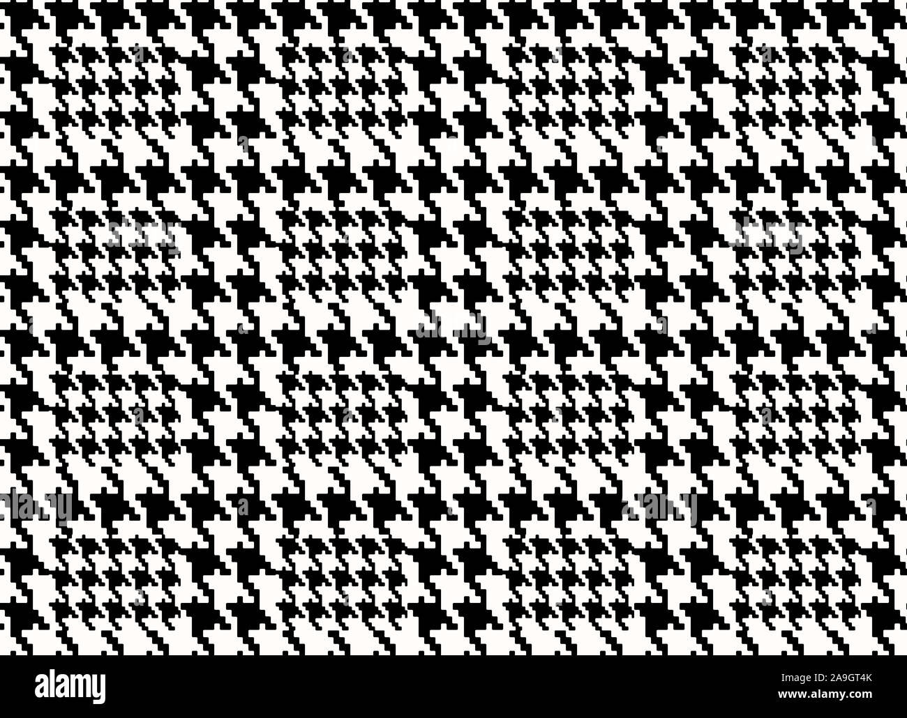 Hounds tooth modern pattern hi-res stock photography and images - Alamy