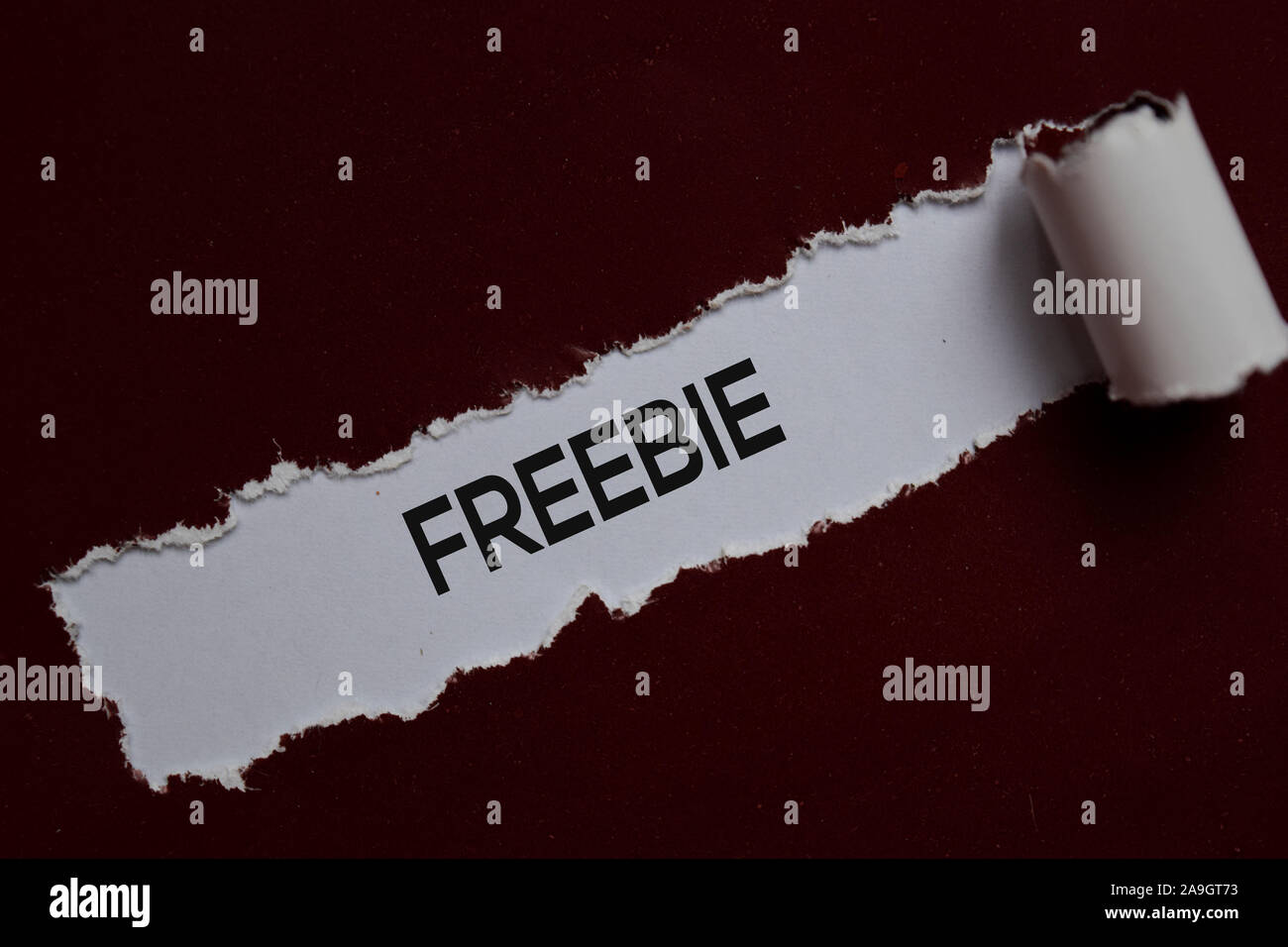 Freebie Text High Resolution Stock Photography and Images - Alamy