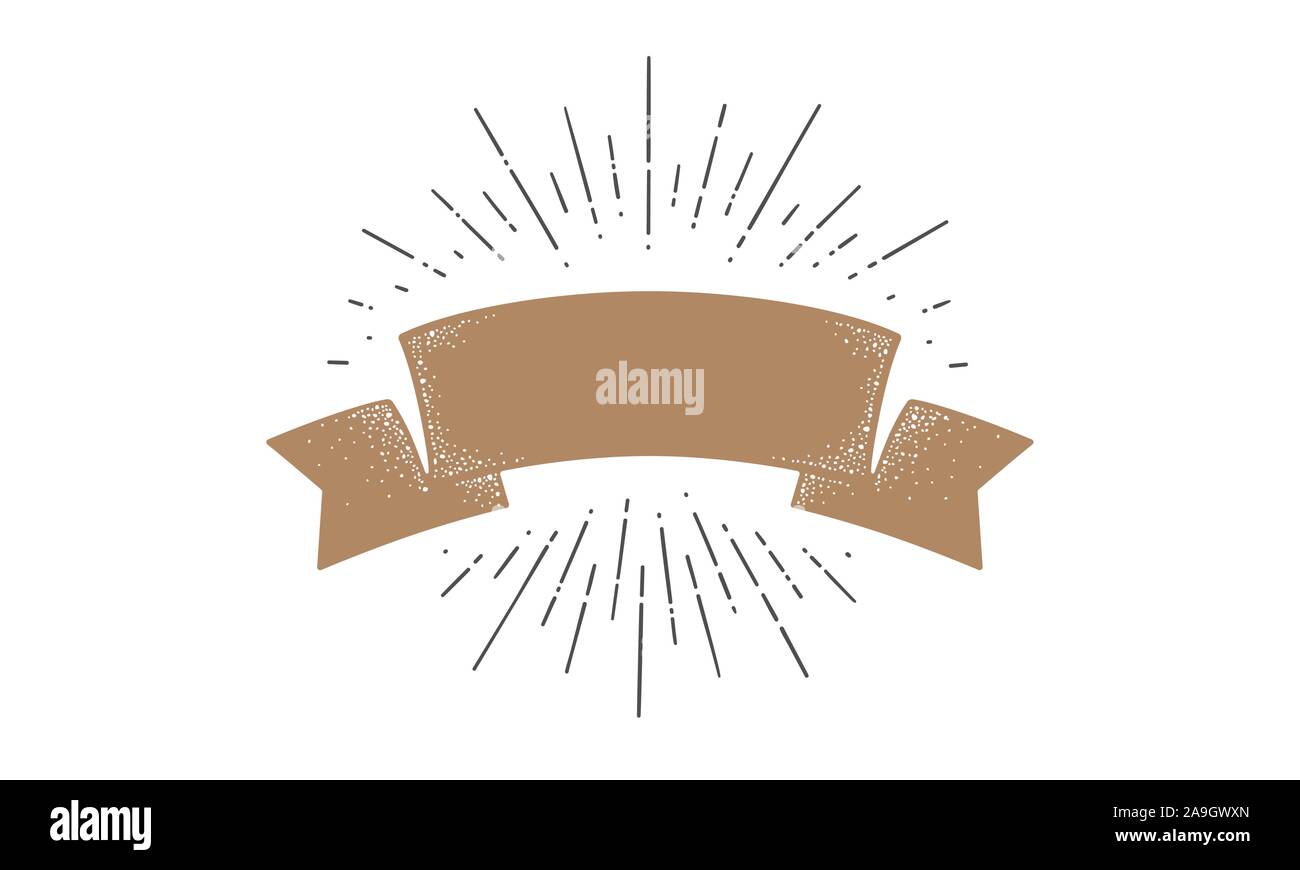 Flag text sunburst illustration hi-res stock photography and images - Alamy