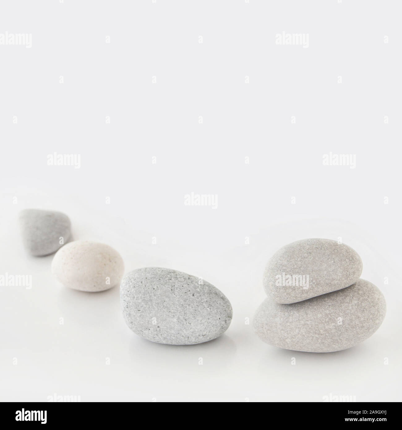 Various natural stones background Stock Photo - Alamy