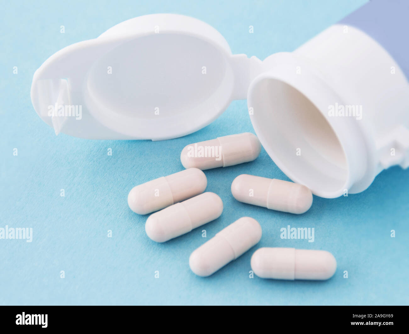 Medicine Pills for Lactose intolerance Stock Photo - Alamy
