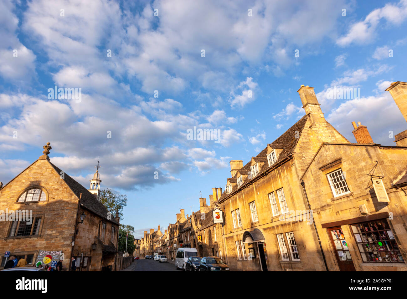 Chipping Campden High Street Chipping High Resolution Stock Photography ...