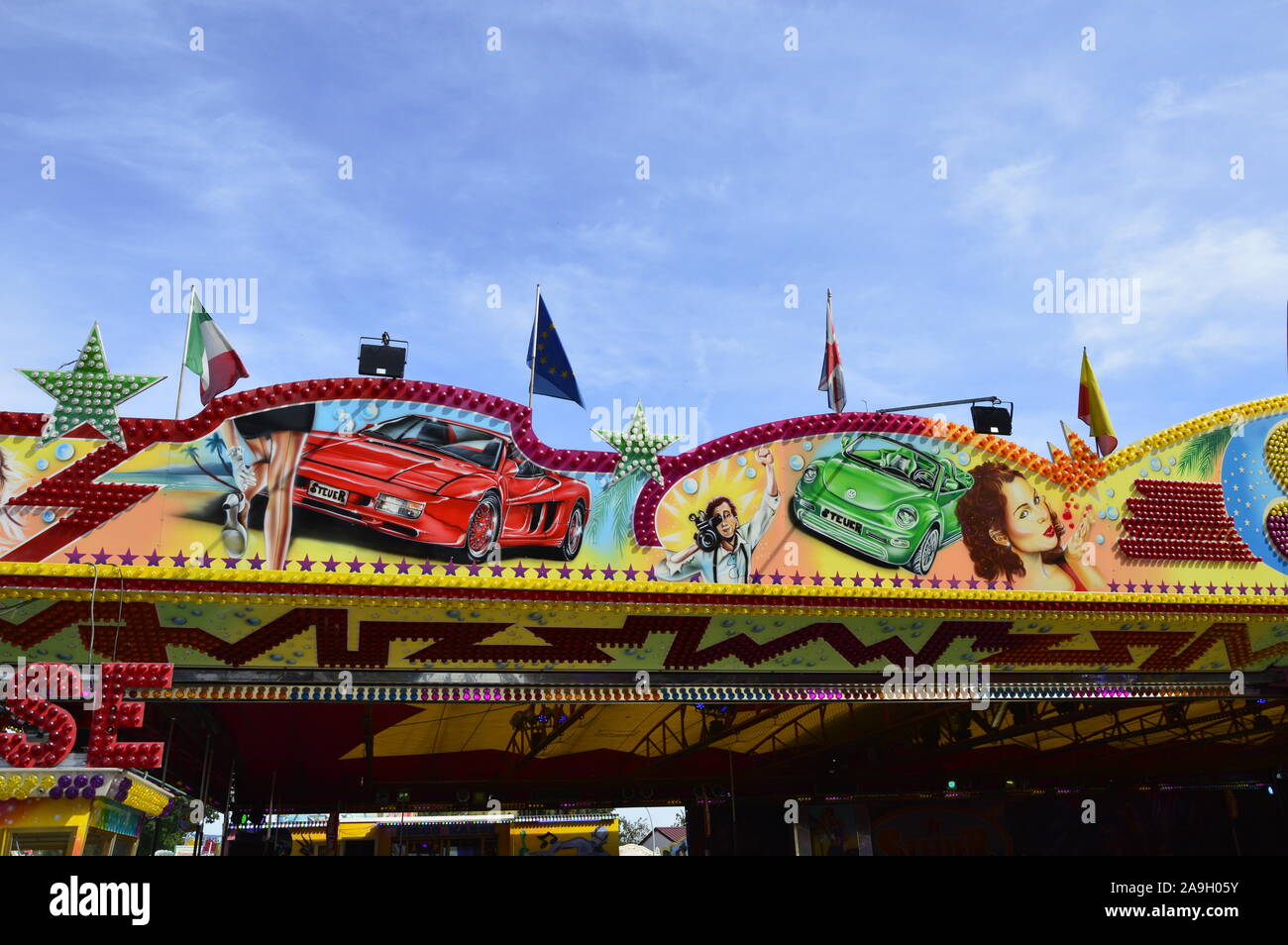 Bumper car carousel hi-res stock photography and images - Alamy
