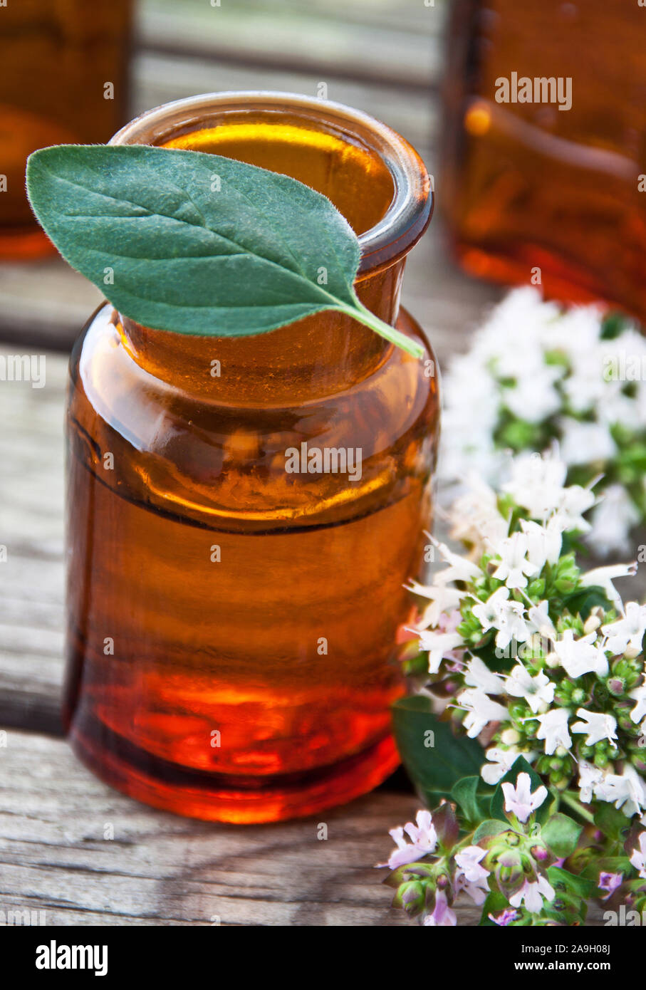 Oregano oil hi-res stock photography and images - Alamy
