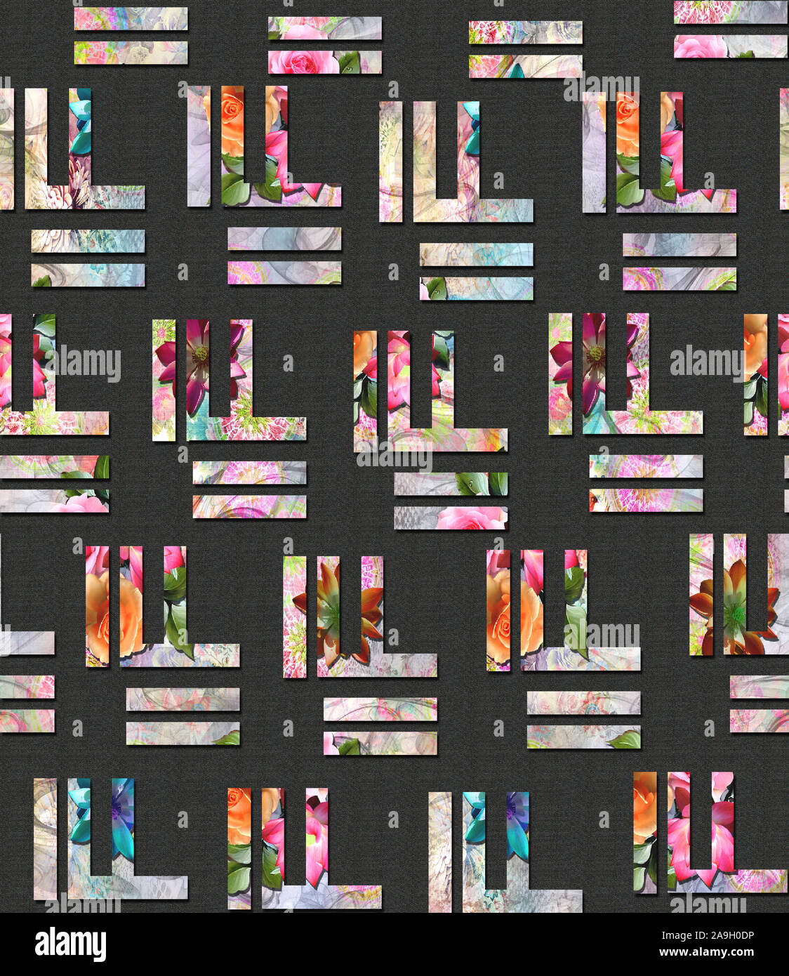 Cubism pattern hi-res stock photography and images - Alamy