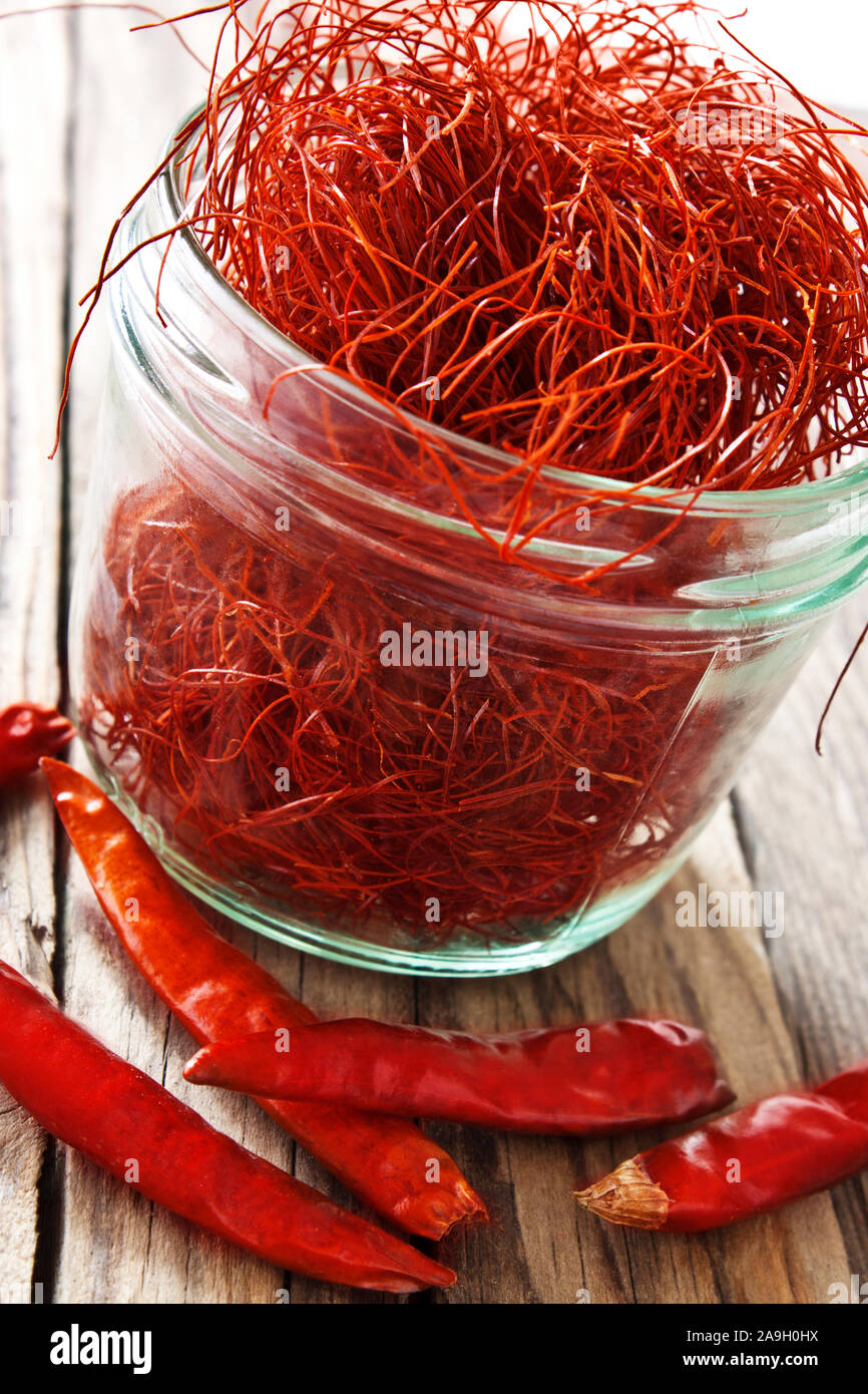 Chilli threads hi-res stock photography and images - Alamy