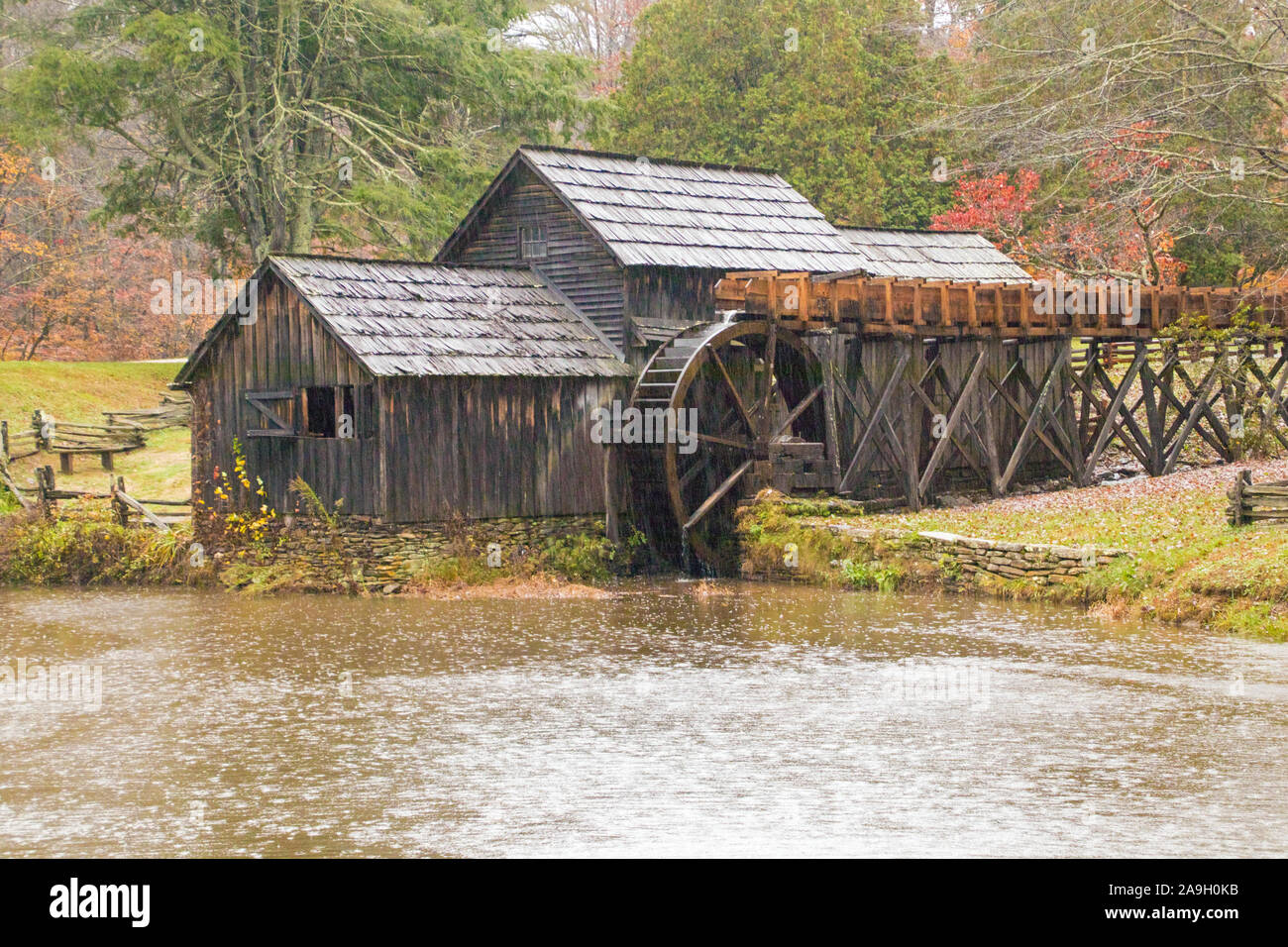 Mabry mill in landscape hi-res stock photography and images - Alamy