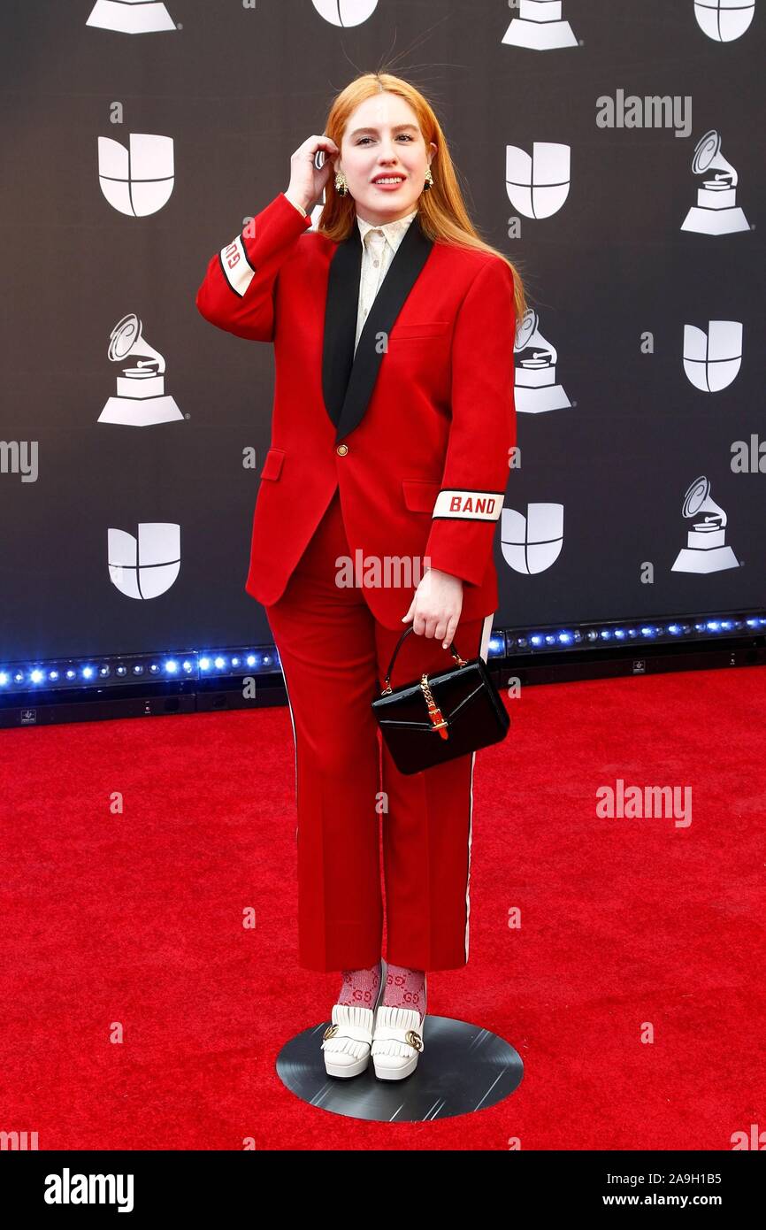 Las Vegas, NV, USA. 14th Nov, 2019. Victoria Kuhne at arrivals for 20th ...