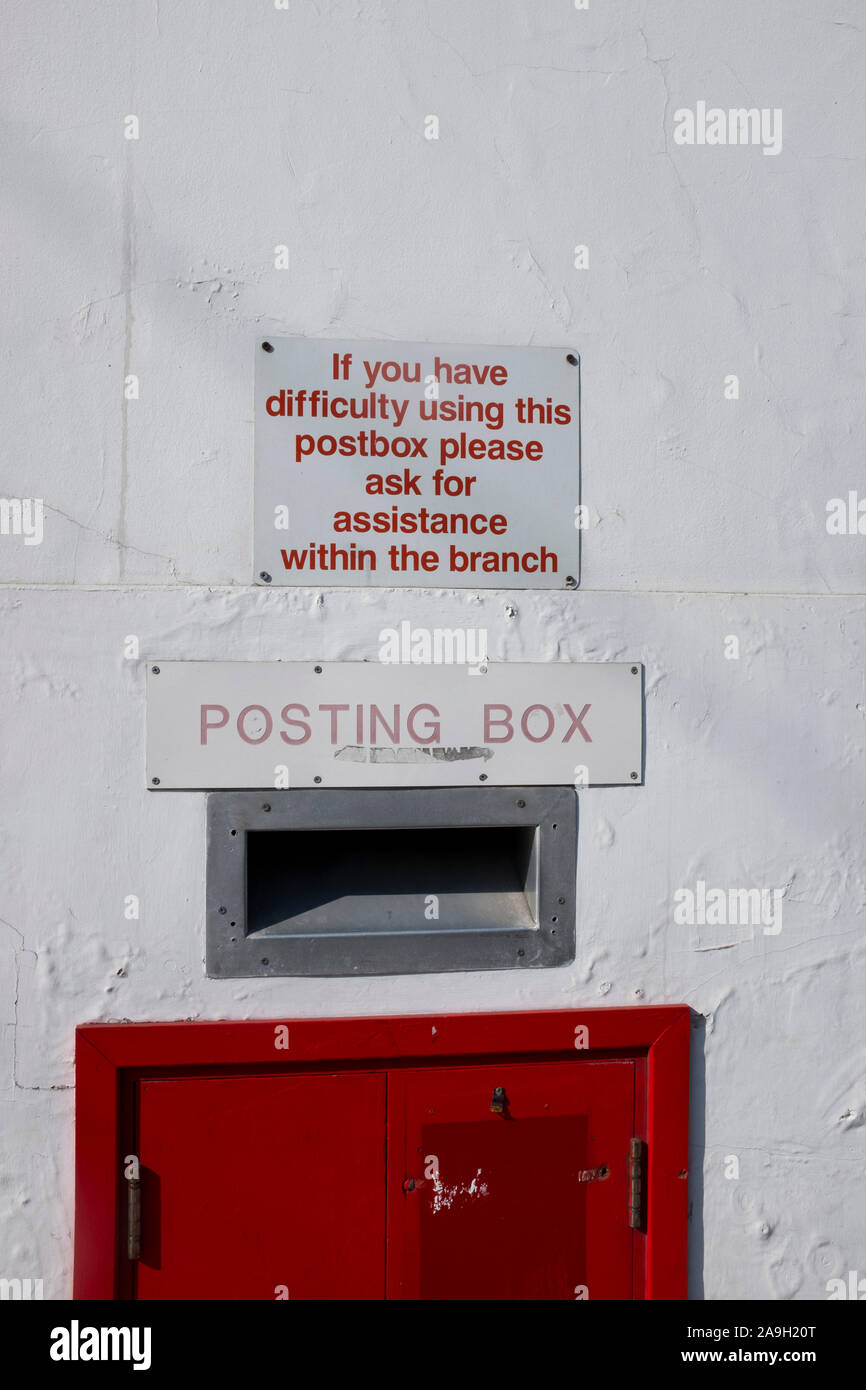 Temporary Post Box High Resolution Stock Photography and Images - Alamy