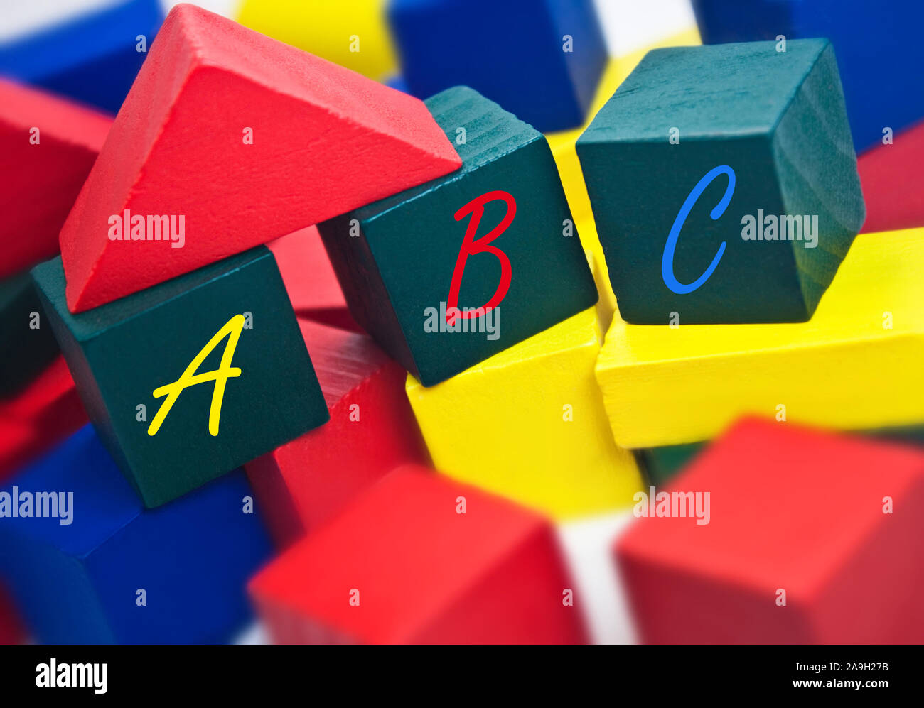 Lettered blocks hi-res stock photography and images - Alamy