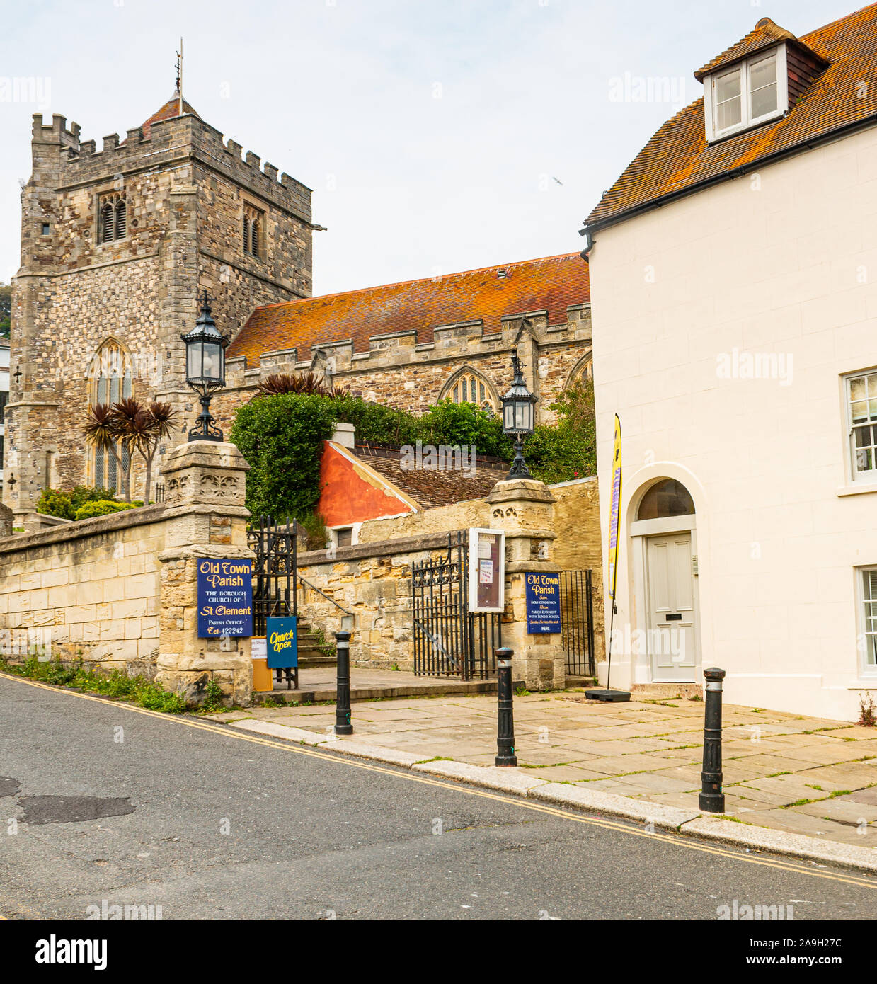 Old Town Parish Church Stock Photo - Alamy
