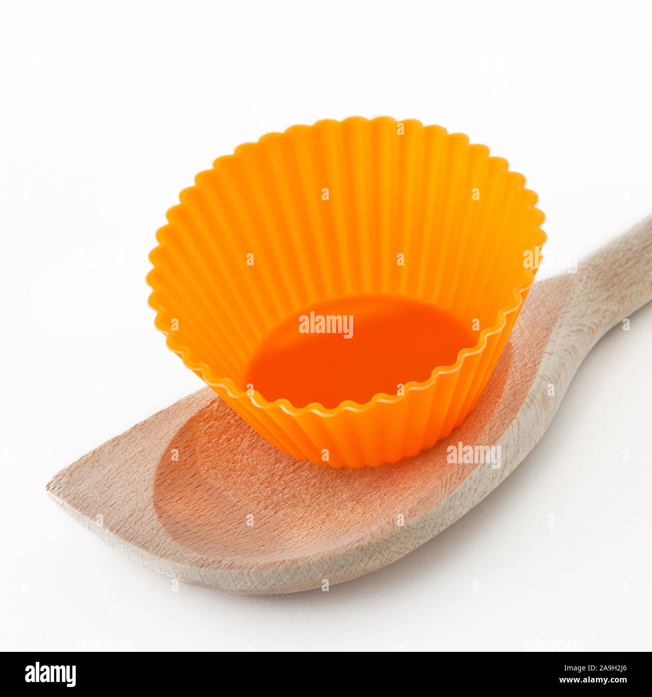 Baking utensils close up and white background Stock Photo - Alamy