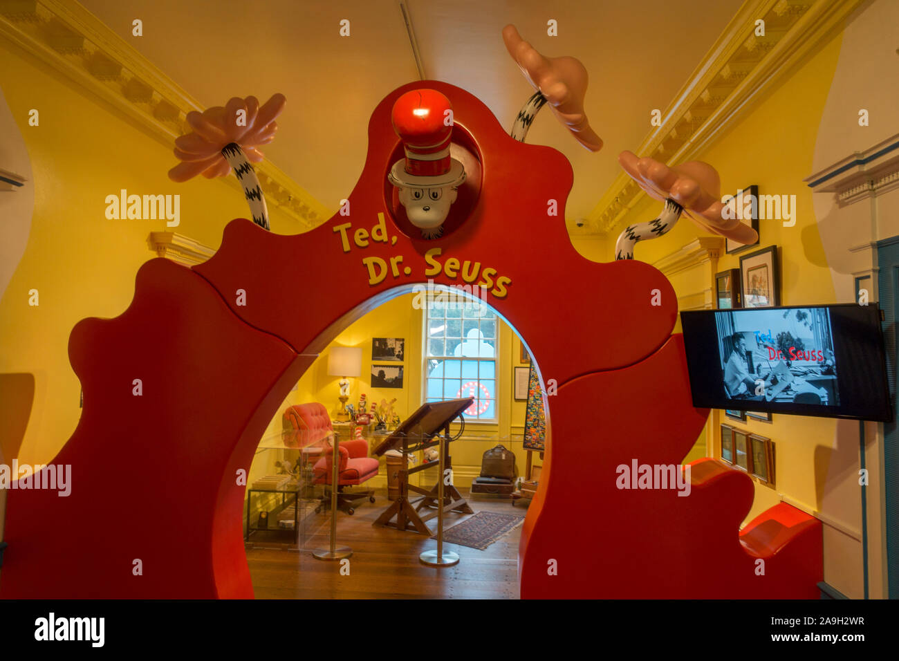 Amazing World of Dr. Seuss Museum Springfield MA Stock Photo - Alamy