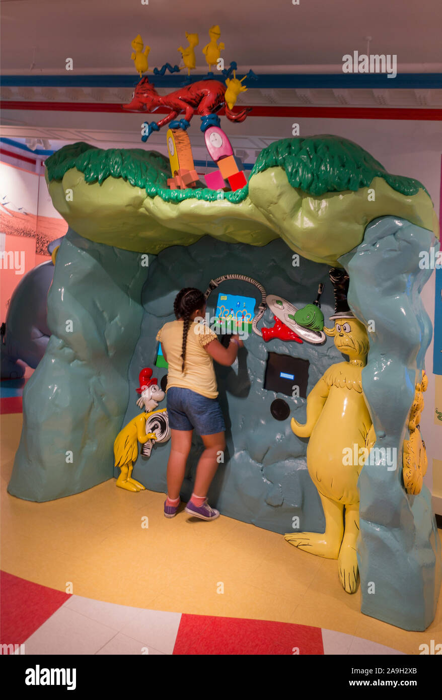 The amazing world of dr seuss museum hi-res stock photography and ...