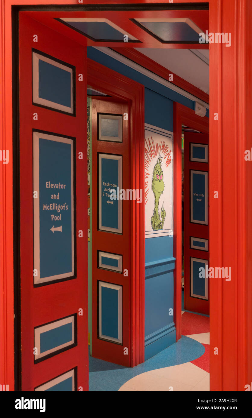 Amazing World of Dr. Seuss Museum Springfield MA Stock Photo - Alamy