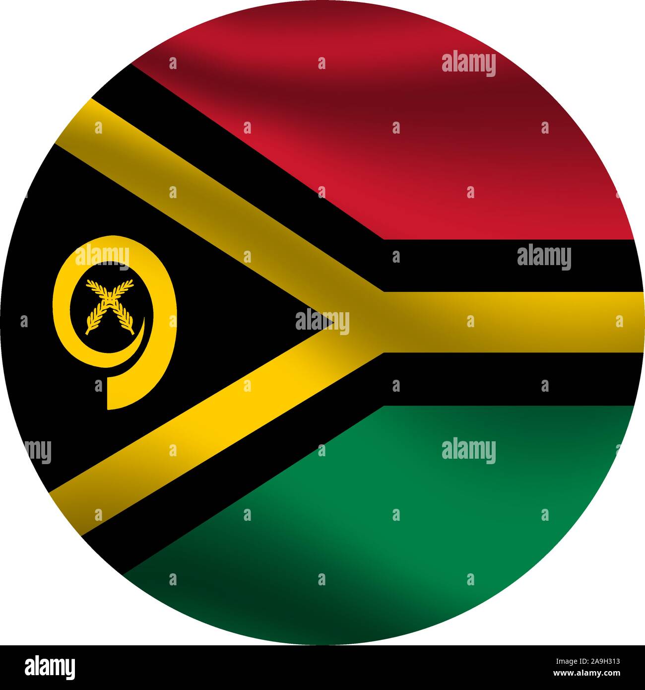 Beautiful national flag of Republic of Vanuatu, original colors and ...