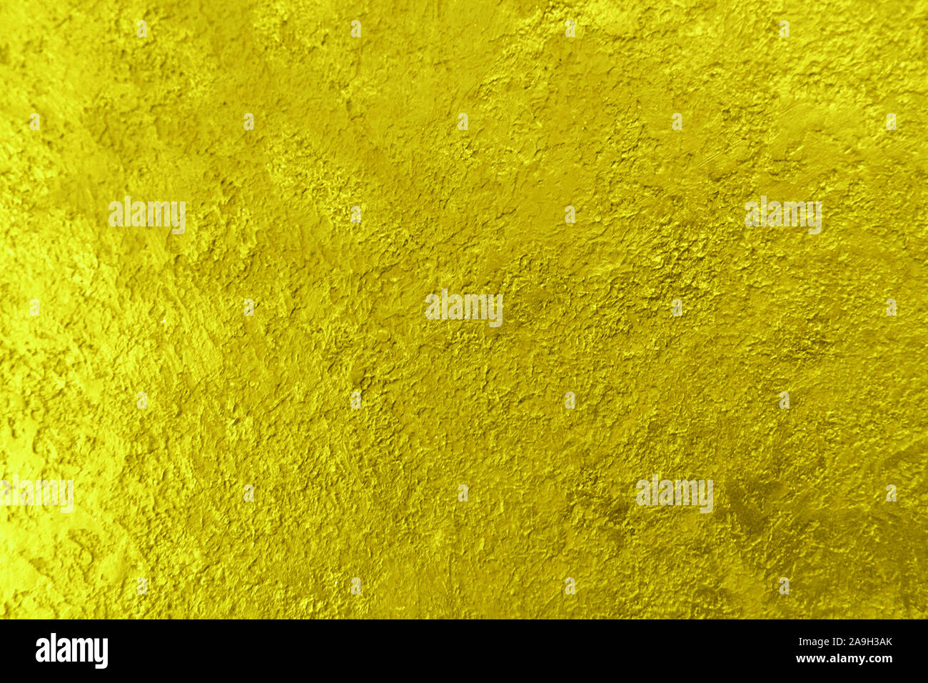 Background texture of a textured wall in yellow color. Stylized ...