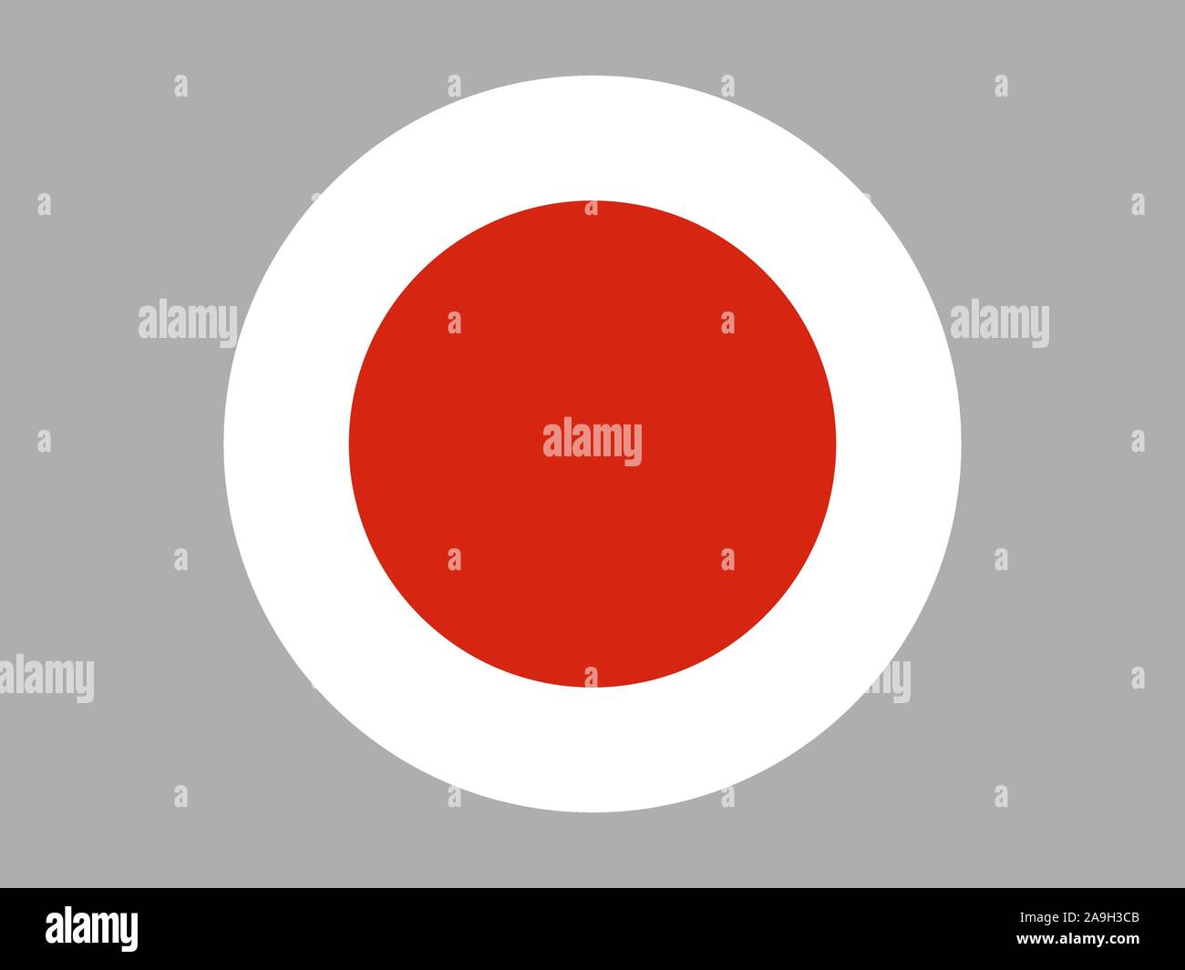National flag of Japan . original colors and proportion. Simply vector ...
