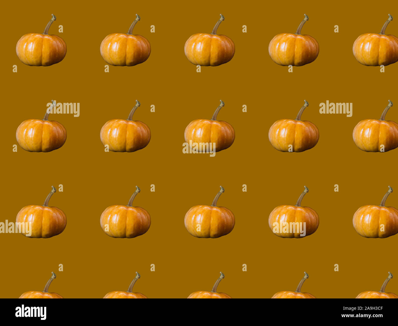 Orange cute pumpkin seamless hi-res stock photography and images - Alamy