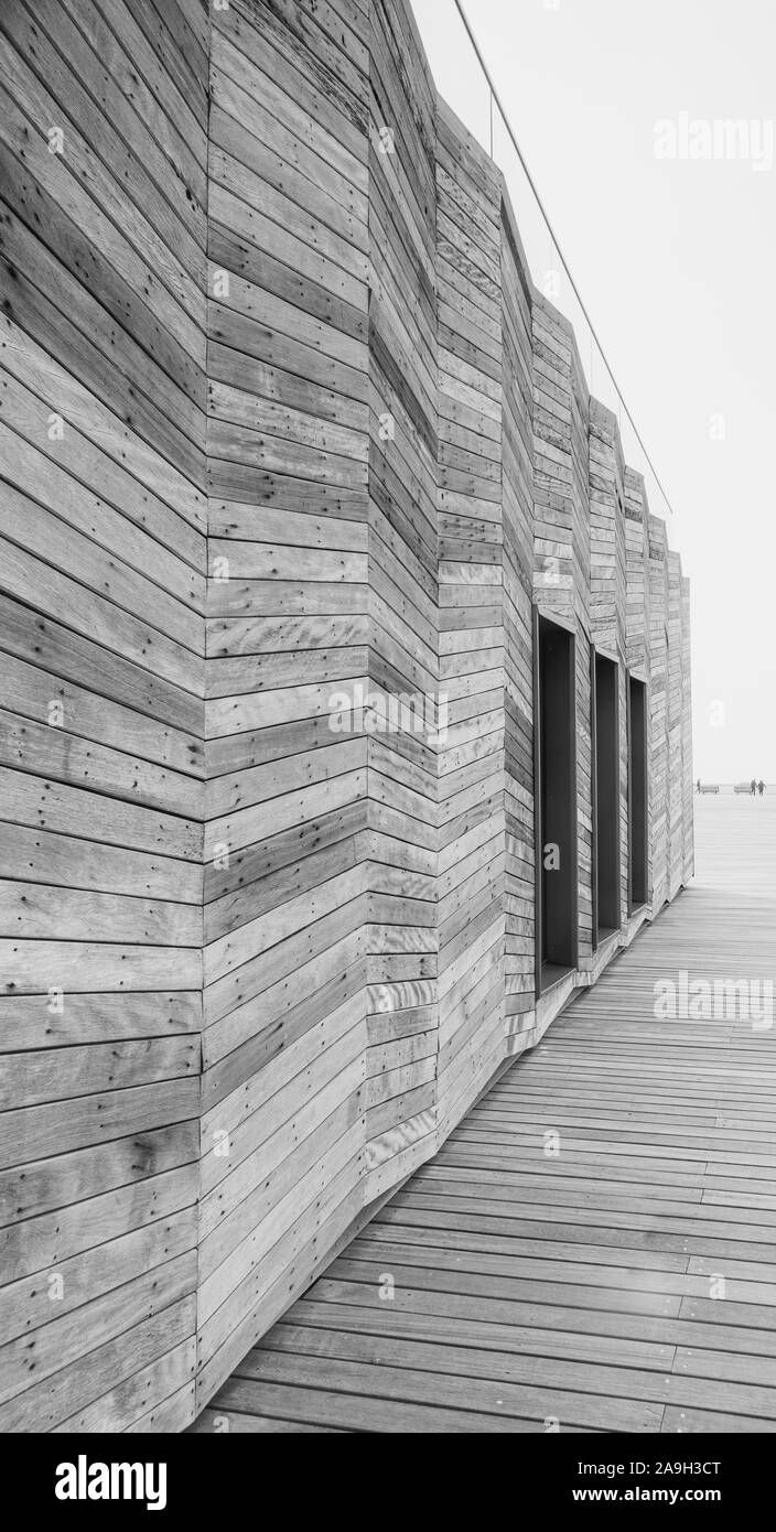 Pier Architecture Cladding Stock Photo - Alamy