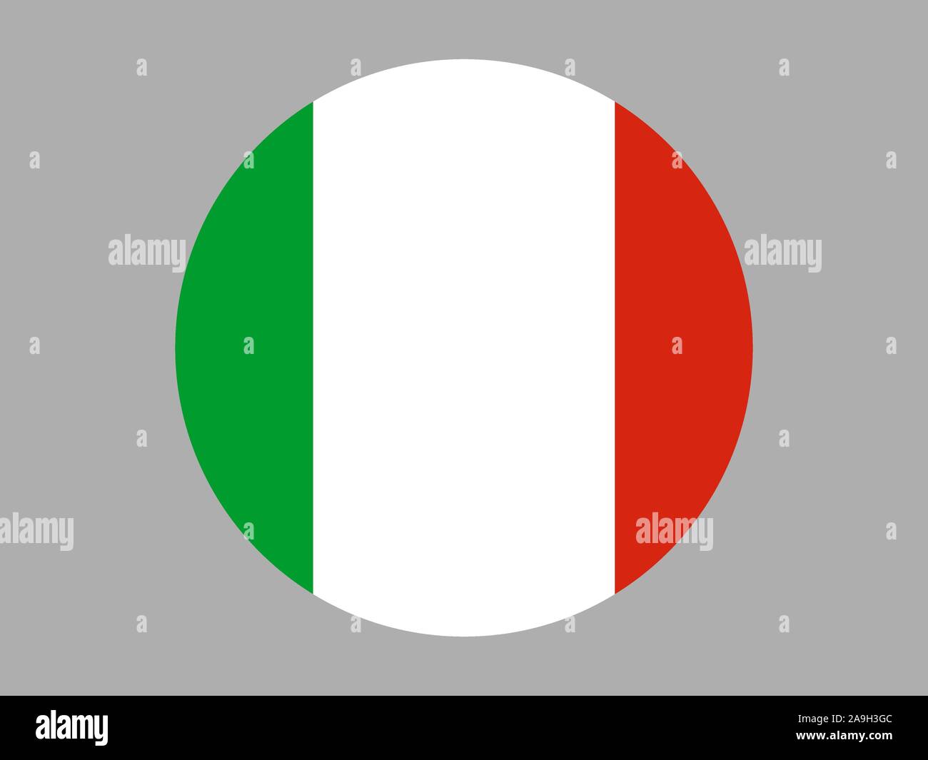 National flag of Italian Republic . original colors and proportion ...