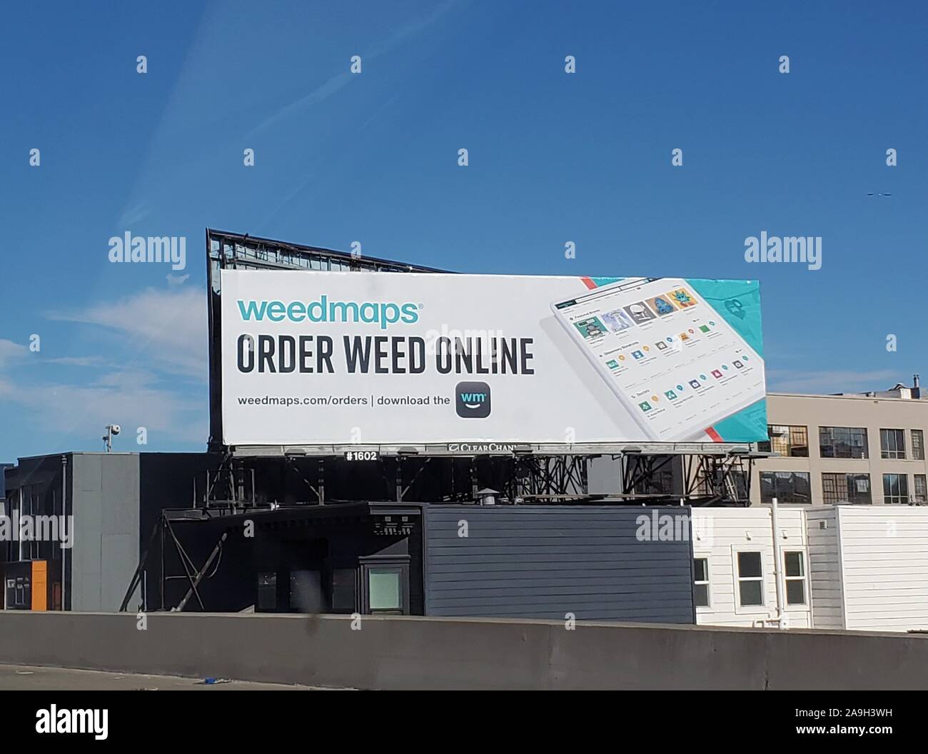 Map of weed california hi-res stock photography and images - Alamy