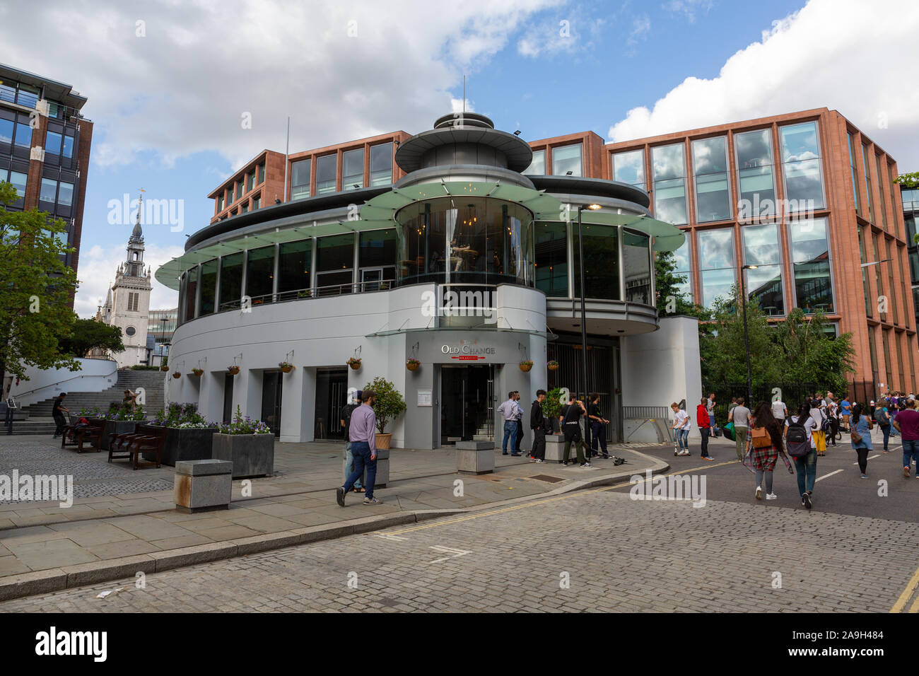 The Old Change, City of London Stock Photo - Alamy
