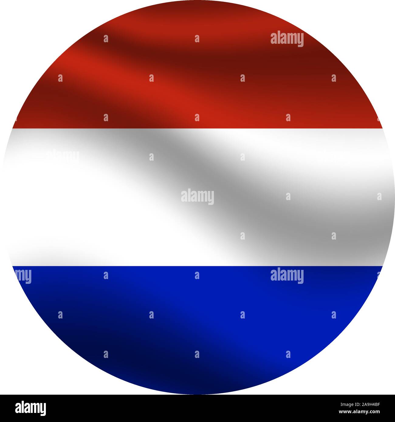 National flag of Netherlands. original colors and proportion. Simply ...