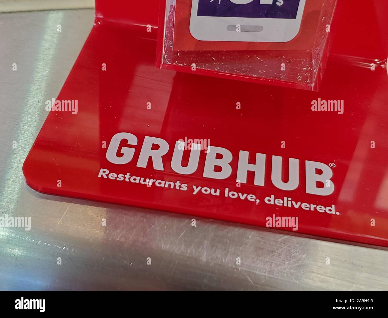 Grubhub logo hi-res stock photography and images - Alamy