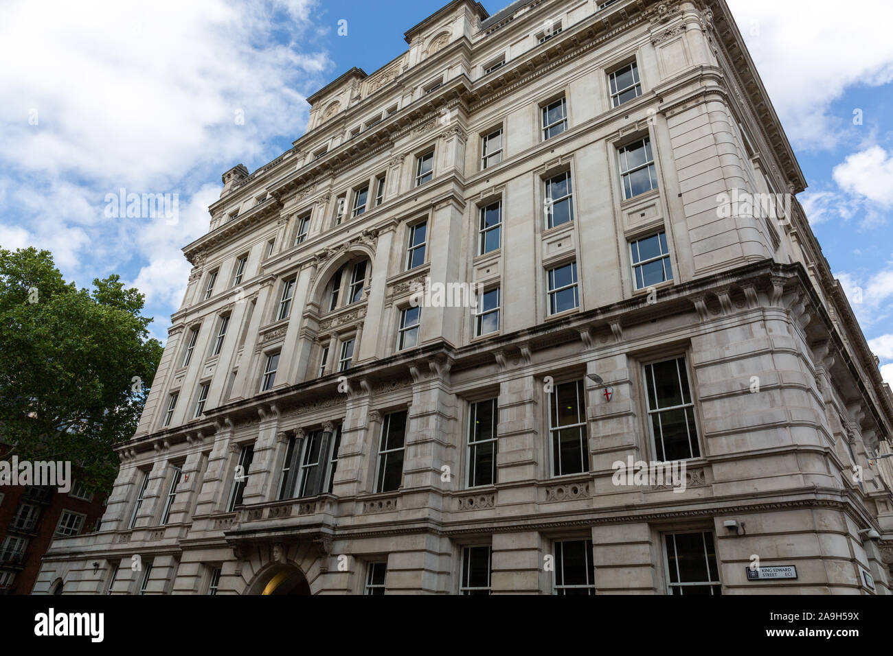 King edward street sign hi-res stock photography and images - Alamy