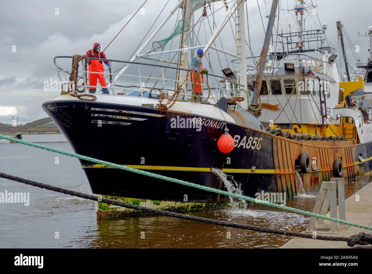 Scallop fishing trawler uk hi-res stock photography and images - Alamy