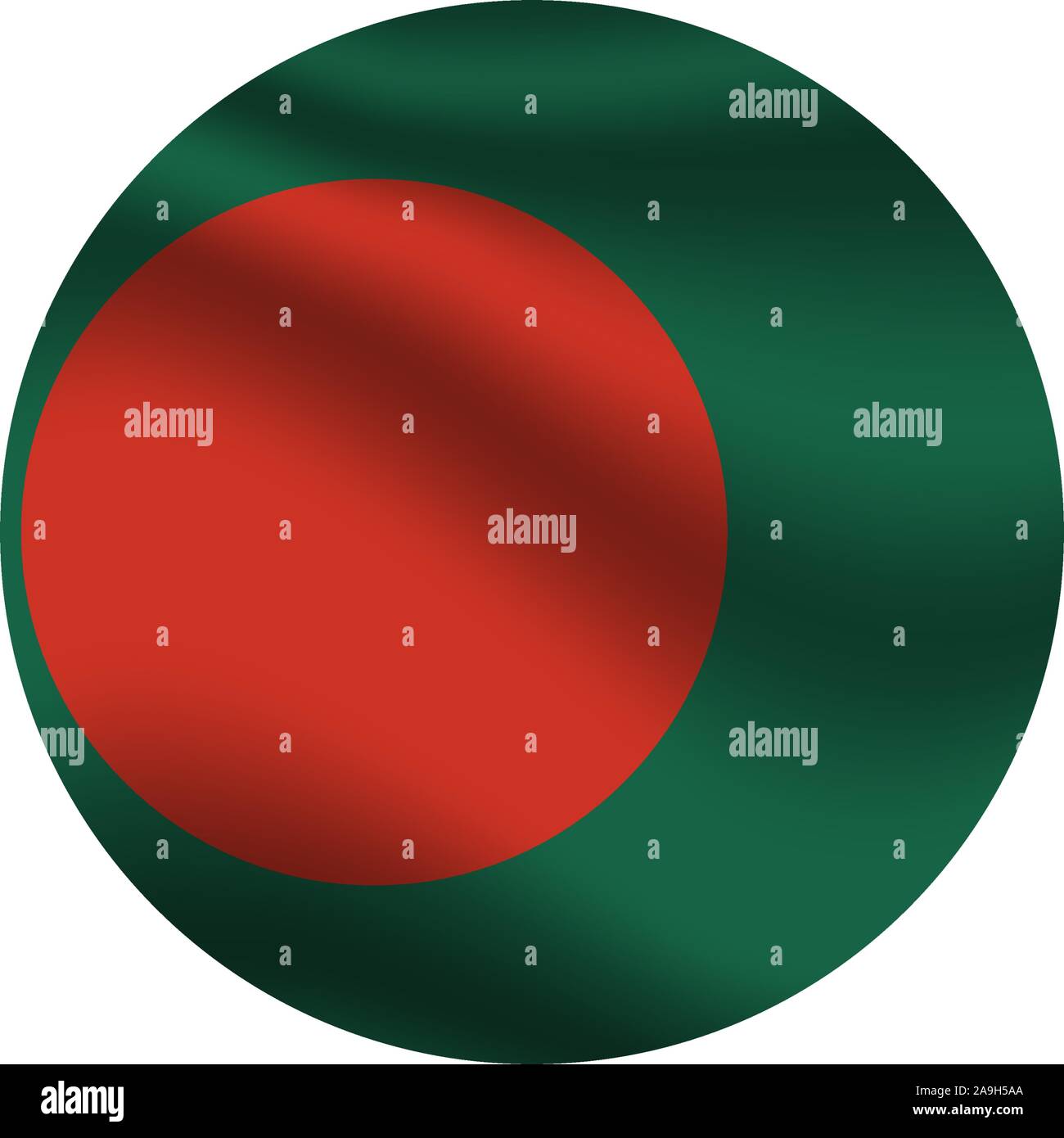 National flag of Peoples Republic of Bangladesh. original colors and ...