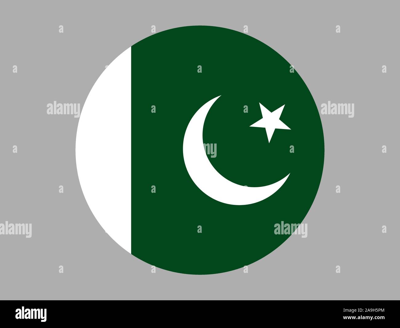 Beautiful national flag of Islamic republic of Pakistan. original ...